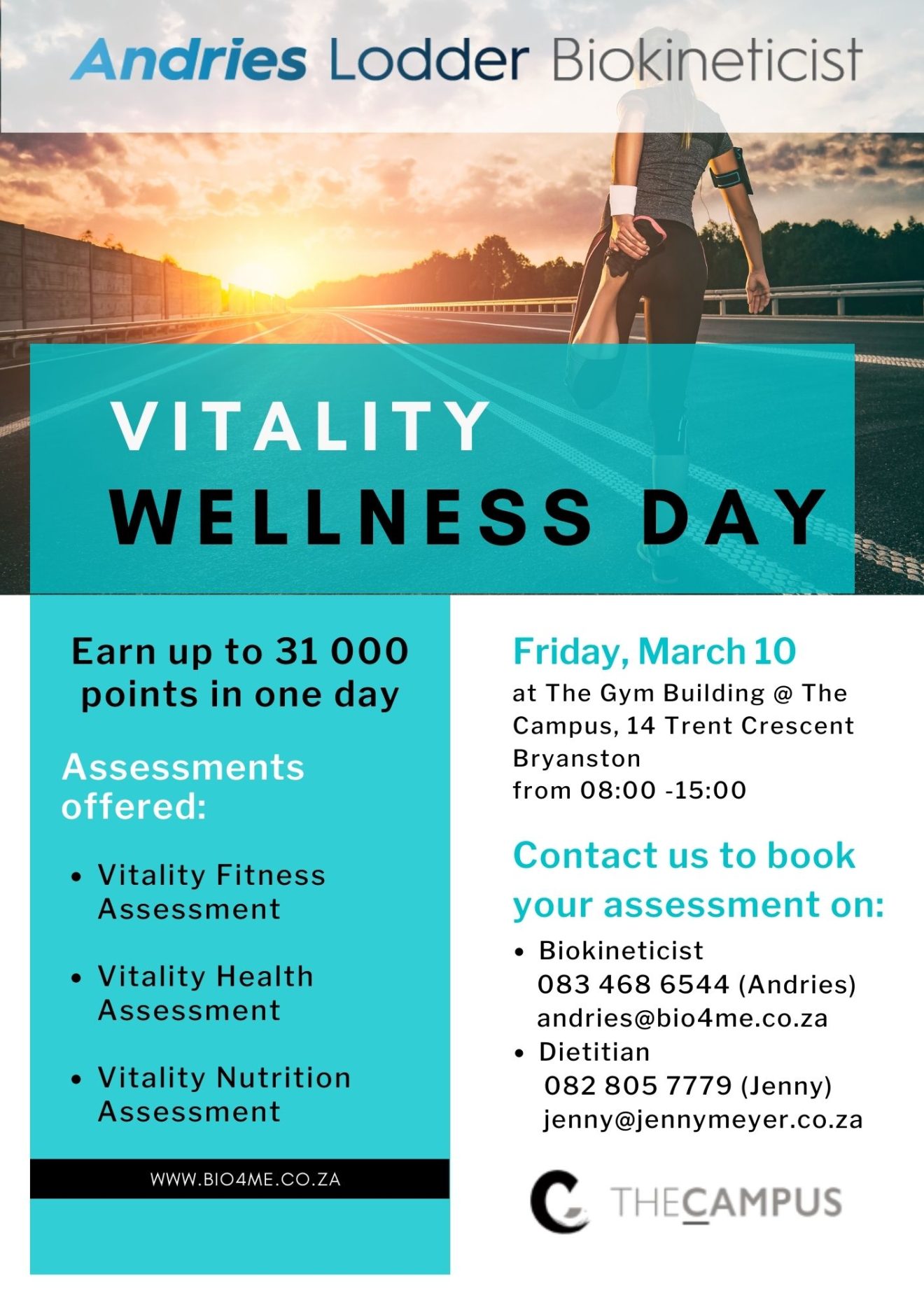 blog - Biokineticist Andries Lodder | Bio4Me